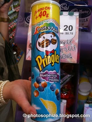 Photosophize: Pringles – Blueberry and Hazelnut Flavour