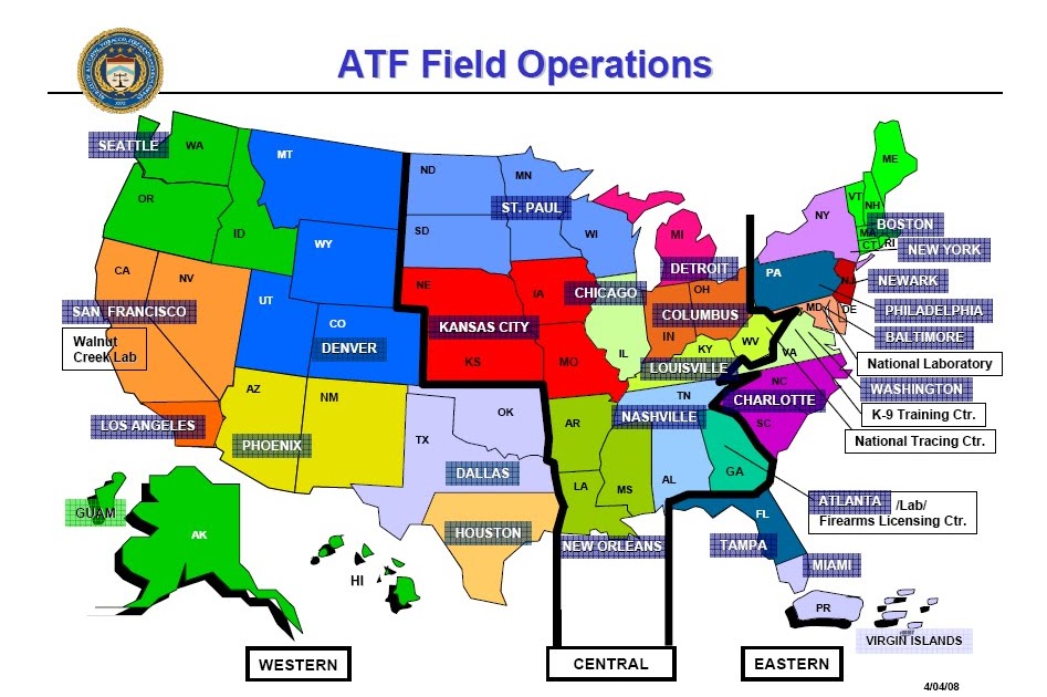 Federal Criminal Defense Investigation: ATF Field Operations Offices