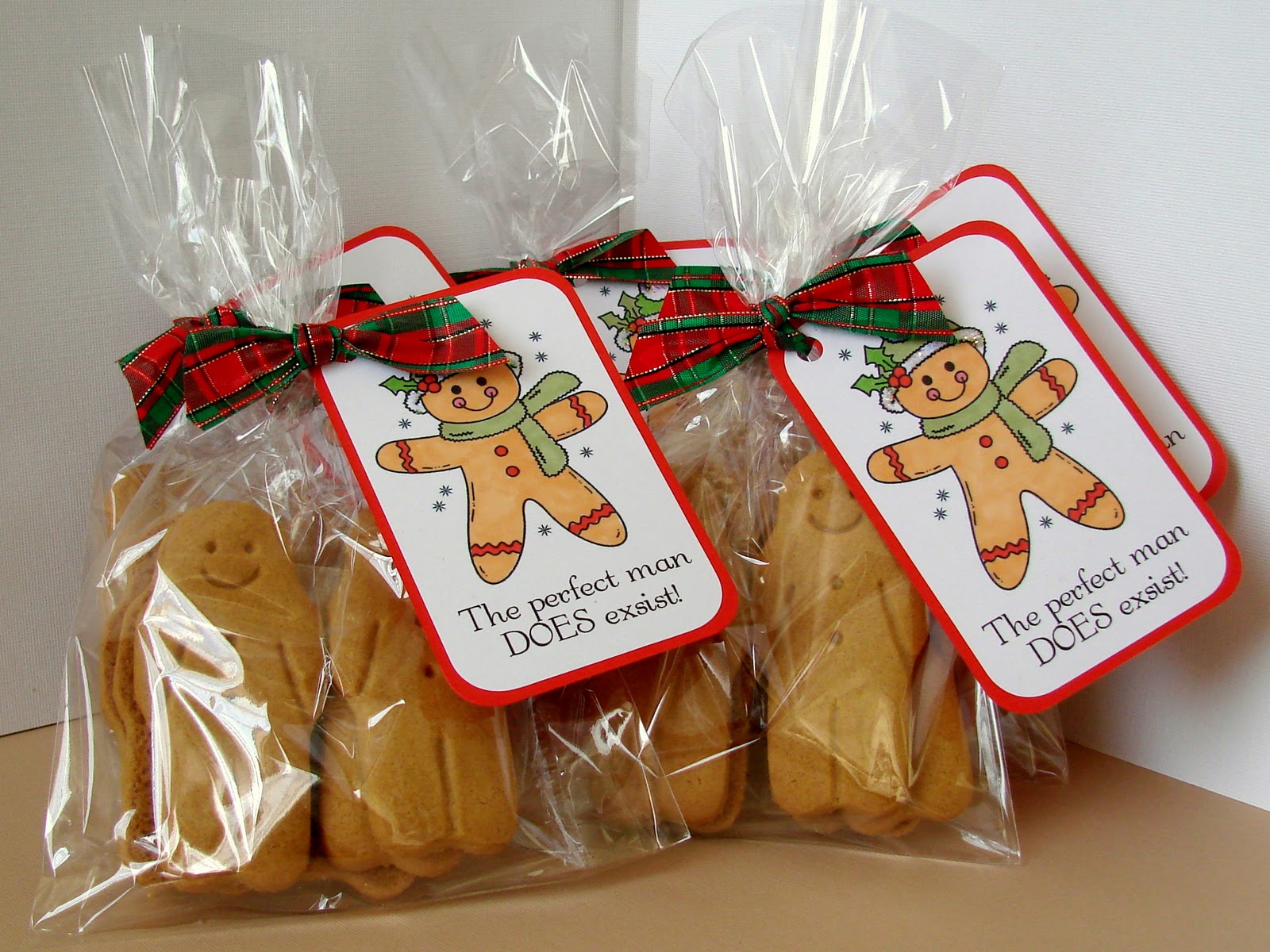 ON THE CARDS: Gingerbread bags at last.