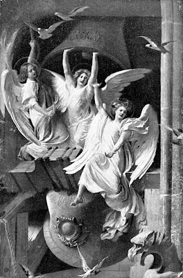 Three Angels Ringing Bells Public Domain Clip Art Photos and Images
