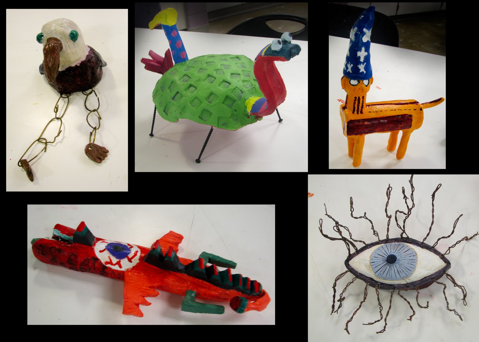 Black River Art Blog: Introduction to Art: Surreal Clay Sculptures
