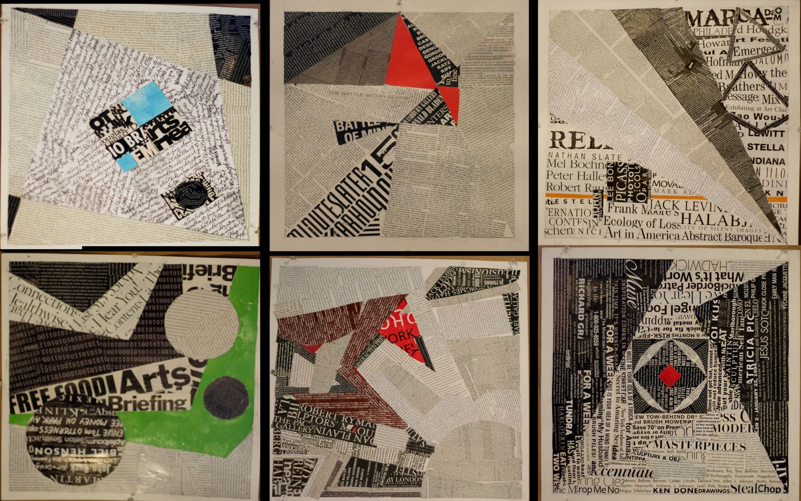 Black River Art Blog: Introduction to Graphic Design: Using Text to ...