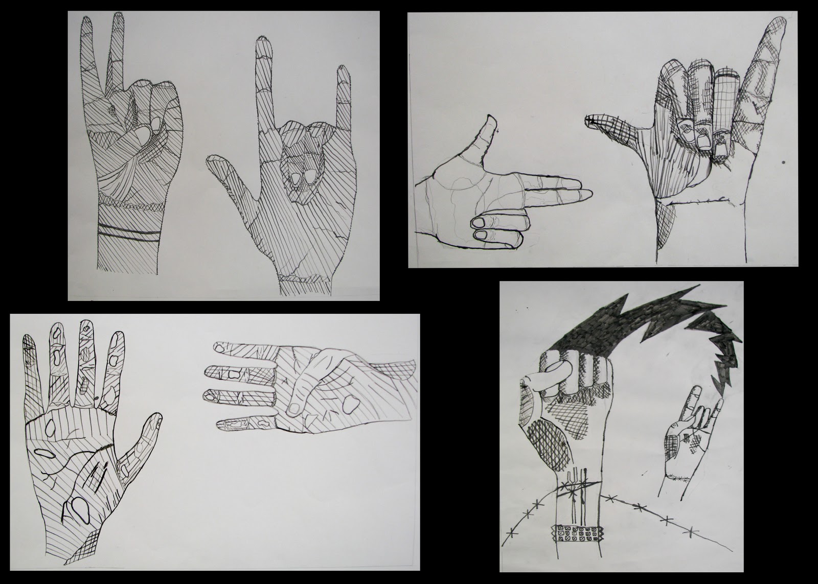 Black River Art Blog: Observational Contour Line Drawing