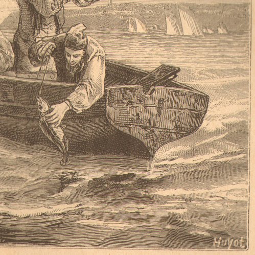 Mitología Asturiana: LOS PESCADORES Y LAS PESQUERÍAS