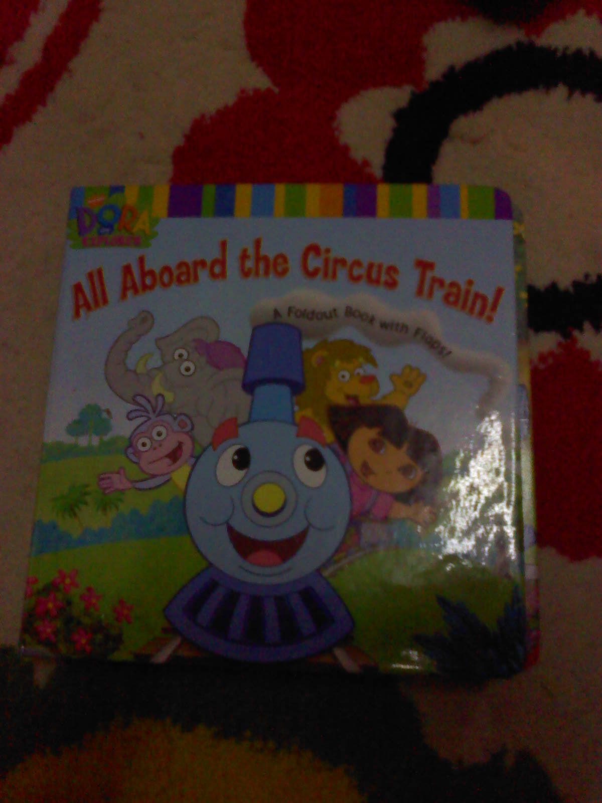 books-stack: Dora The Explorer-All Aboard The Circus Train