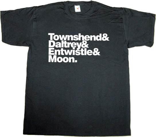 Ephemeral t shirts Classic Formation Rock Band Member Names VI The Who ephemeral-t-shirts-classic-formation-rock-band-member-names-vi-the-who