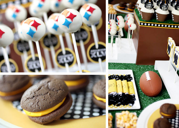 Steelers Sweets Dessert Table- GO STEELERS! – At Home With Natalie