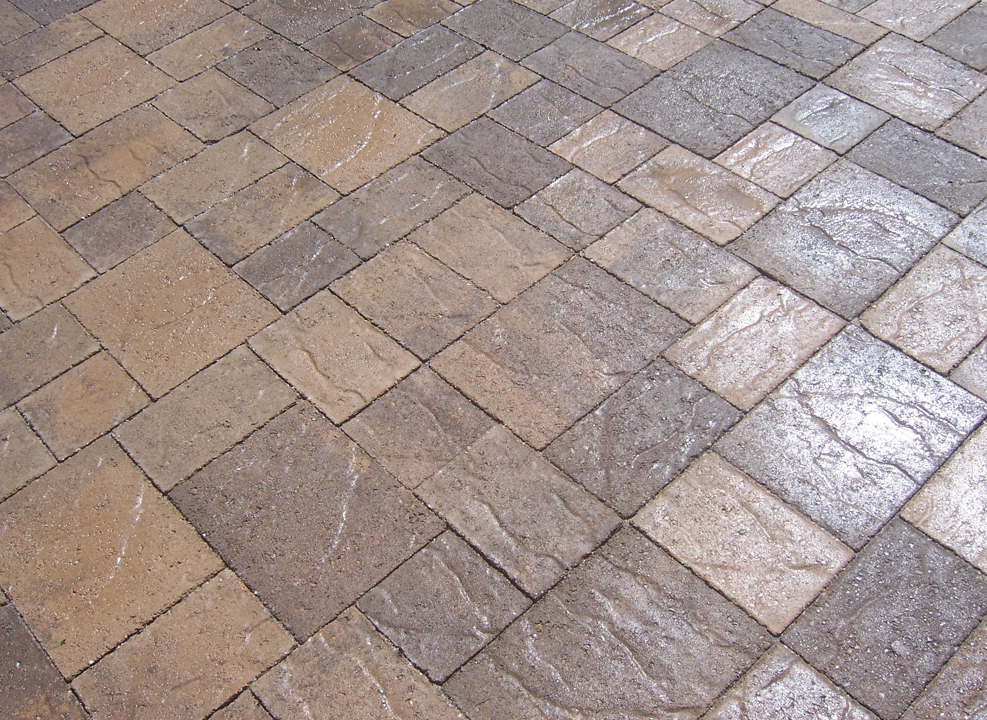 The 2 Minute Gardener: Photo - Stone Top Tumbled Pavers