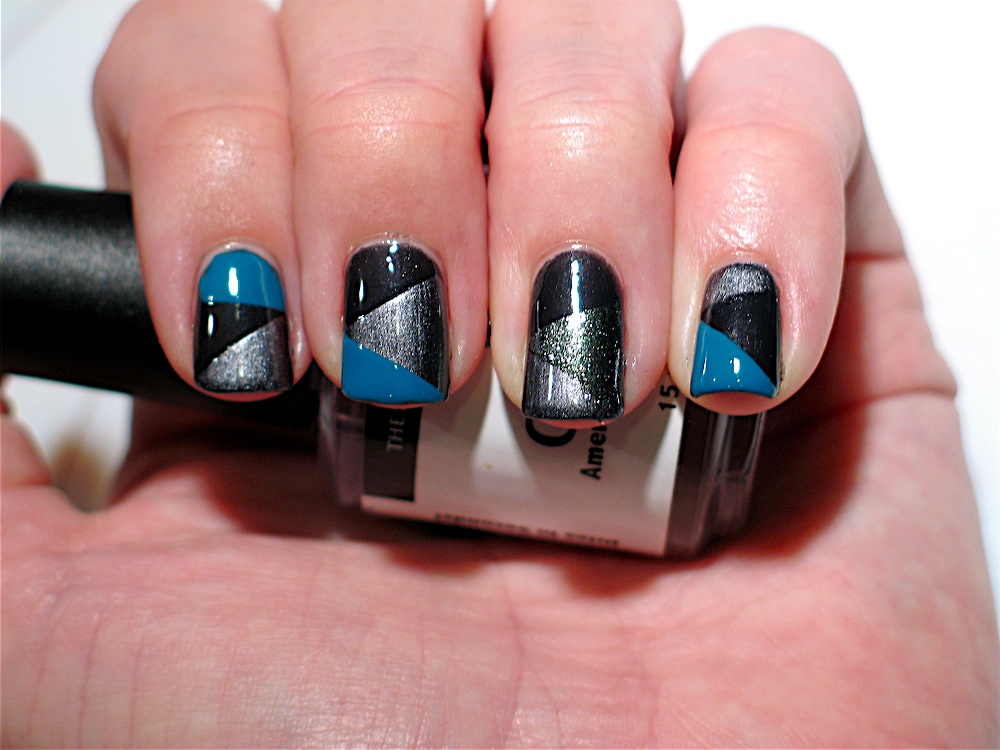 Lacquerish: Patchwork Nails Mani