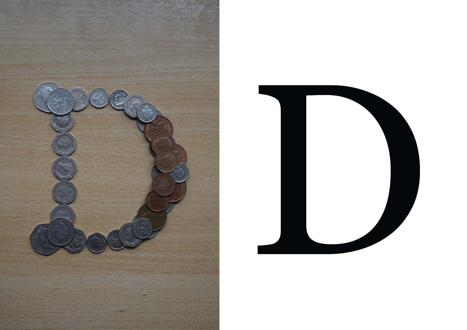 Design Practice: Coin typeface