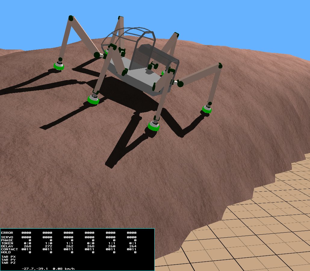 Mantis Hexapod Build Diary: Updated Simulation
