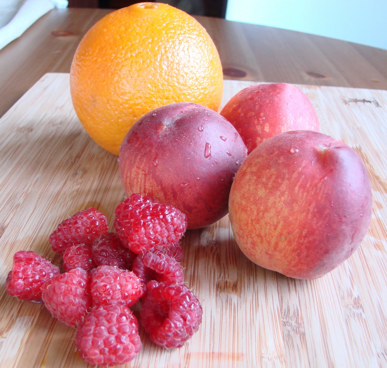 Halal Mama: Peach and Raspberry Crisp