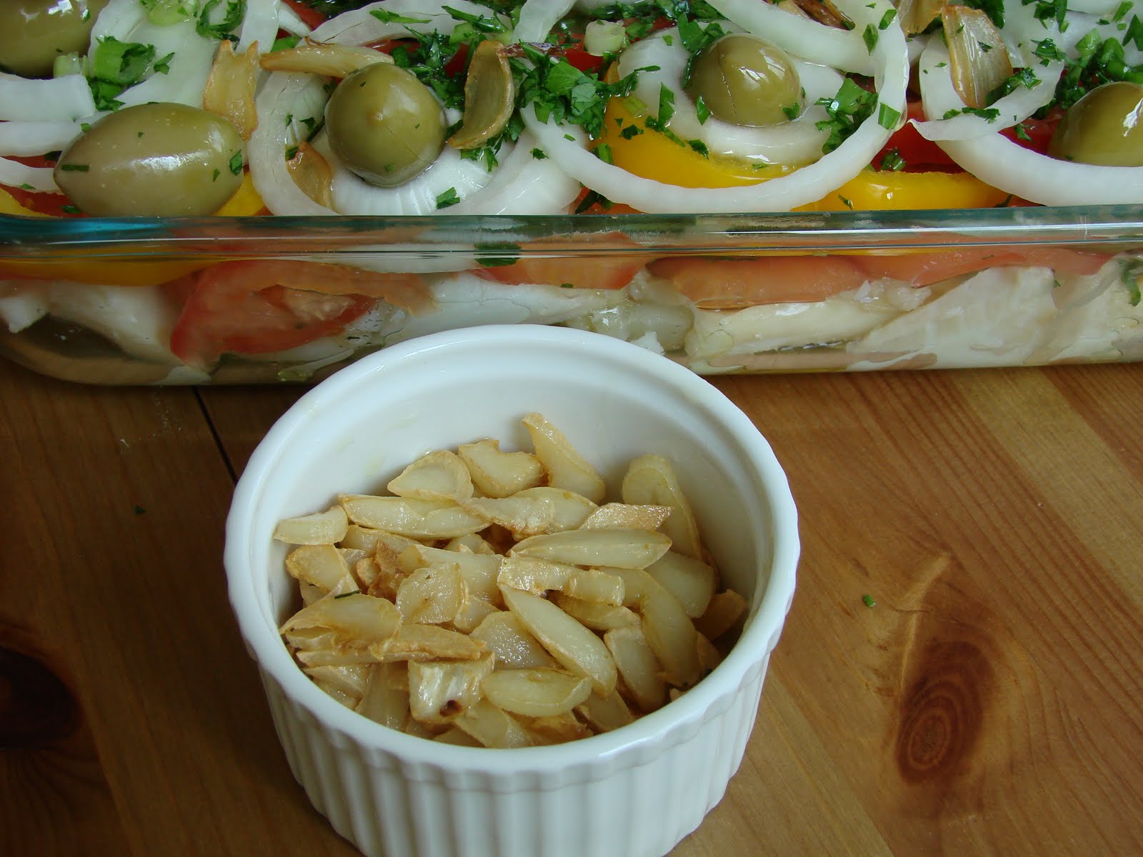 Halal Mama: Portuguese Salted Cod Fish (Bacalhau à Gomes de Sá)