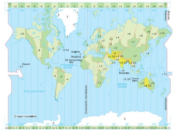 Nyhedstjenesten: Rusland mister 2 tidszoner