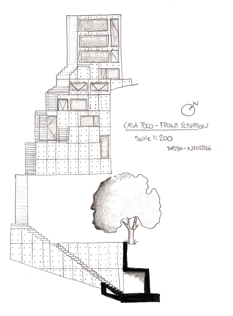 DAB310 - ARCHITECTURAL APPRENTICE: Analysis :: CASA TOLO Exemplar House