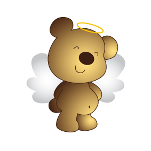 Oso angelito - Imagui