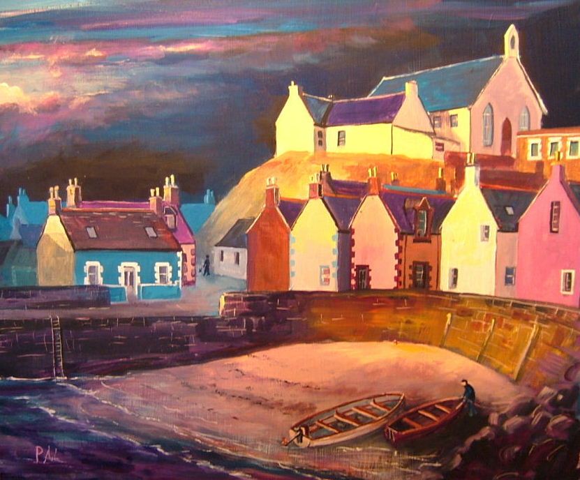 Phil Arbon - Scottish Painter: Findochty