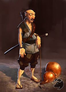 The Art of JYK: Old Drunk Samurai