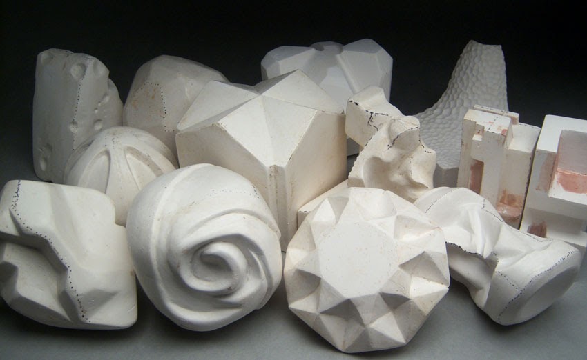 object lesson: Hand Carved Plaster