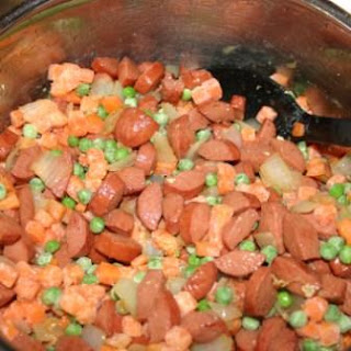 Heymish Cooking: Kosher (Hot Dog) Fried Rice