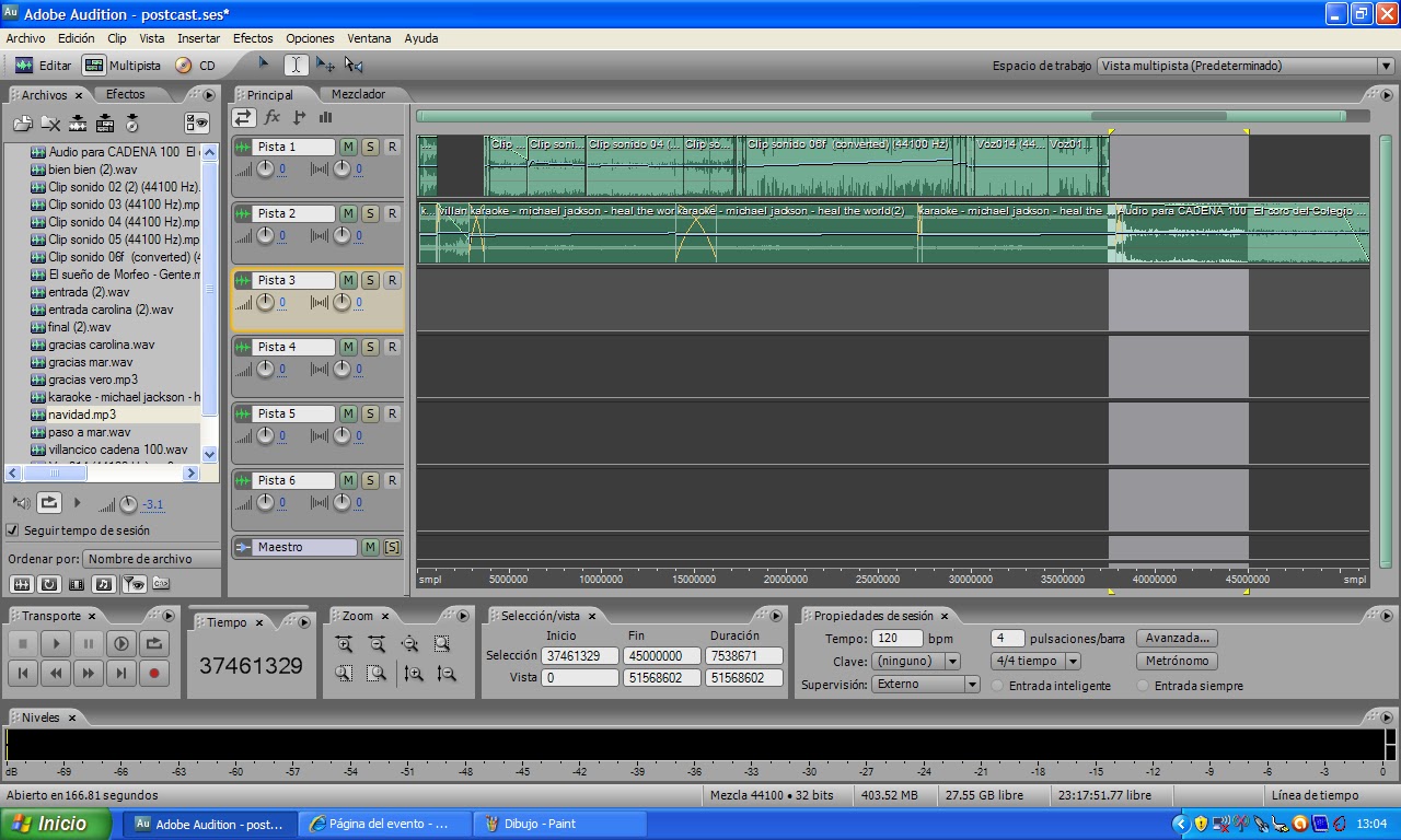 APRENDEMOS JUGANDO: Adobe Audition.. gratis