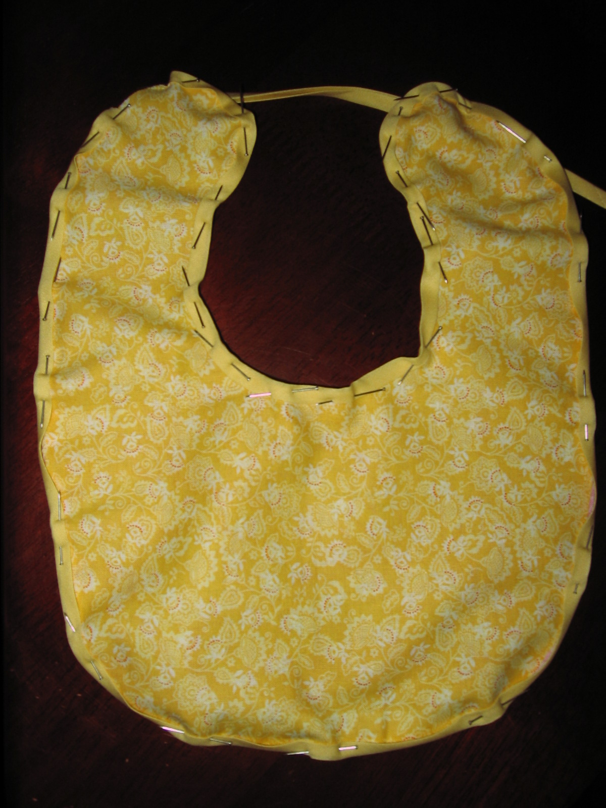 Little Bean Workshop: Easy Baby Bib Tutorial