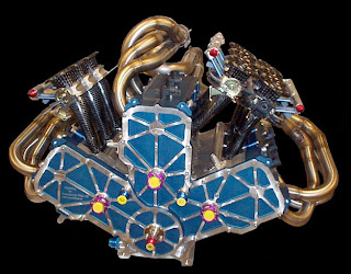 Treough: 3 Litre W9 Engine