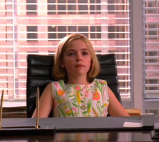 The Orange Tent Dress: Sally Draper-Woman of Steel