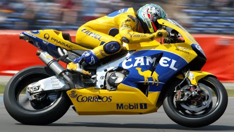 LASER CAR DESIGN: CAMEL HONDA - MAX BIAGGI - 2003