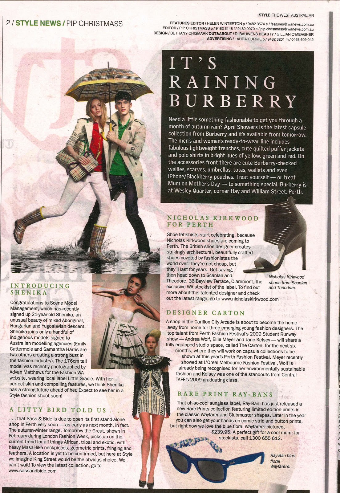 Perth Fashionista : Weekly Wednesday News