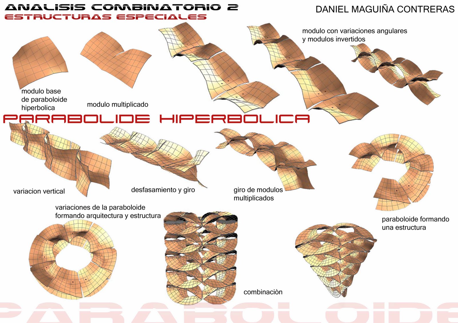 paraboloide hiperbolico | Paraboloide, Hiperbolico, Formas arquitectura