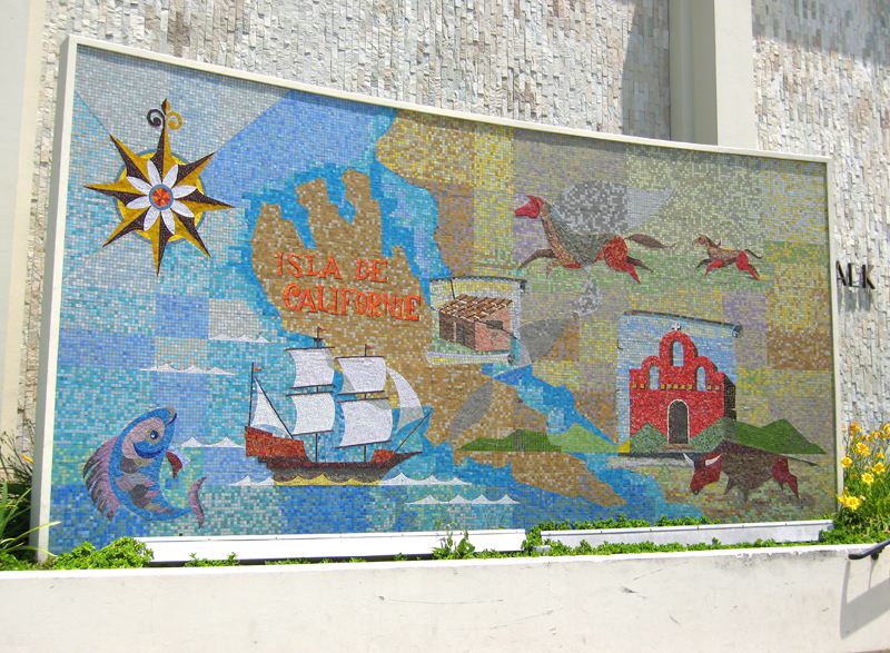 History, Los Angeles County: Norwalk Library Mosaic