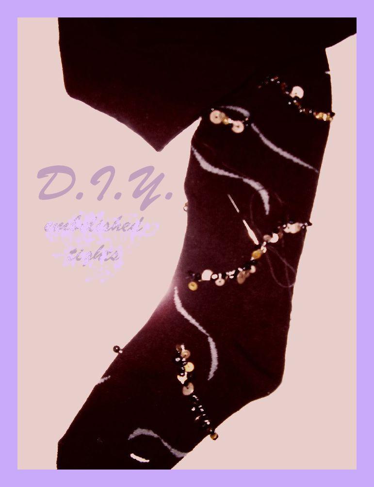 JANETTERIA: "Make Your Own Embellished Tights Like Miu Miu’s"
