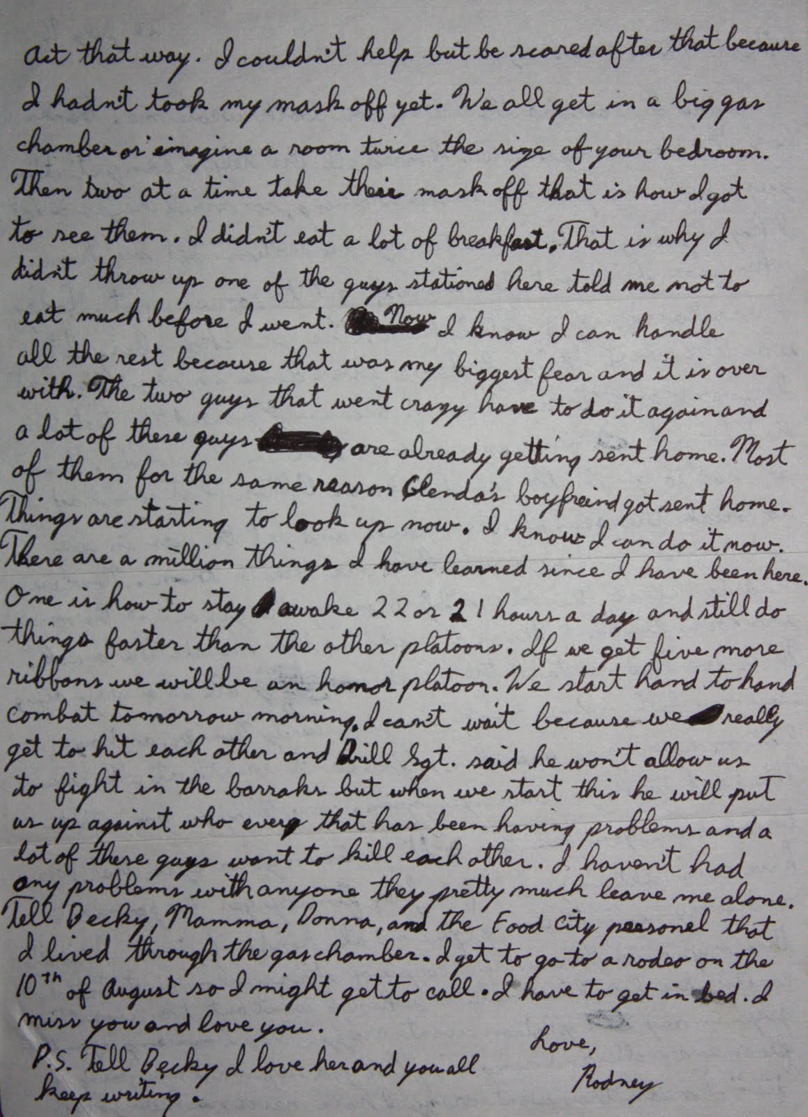 Letters From Basic Training