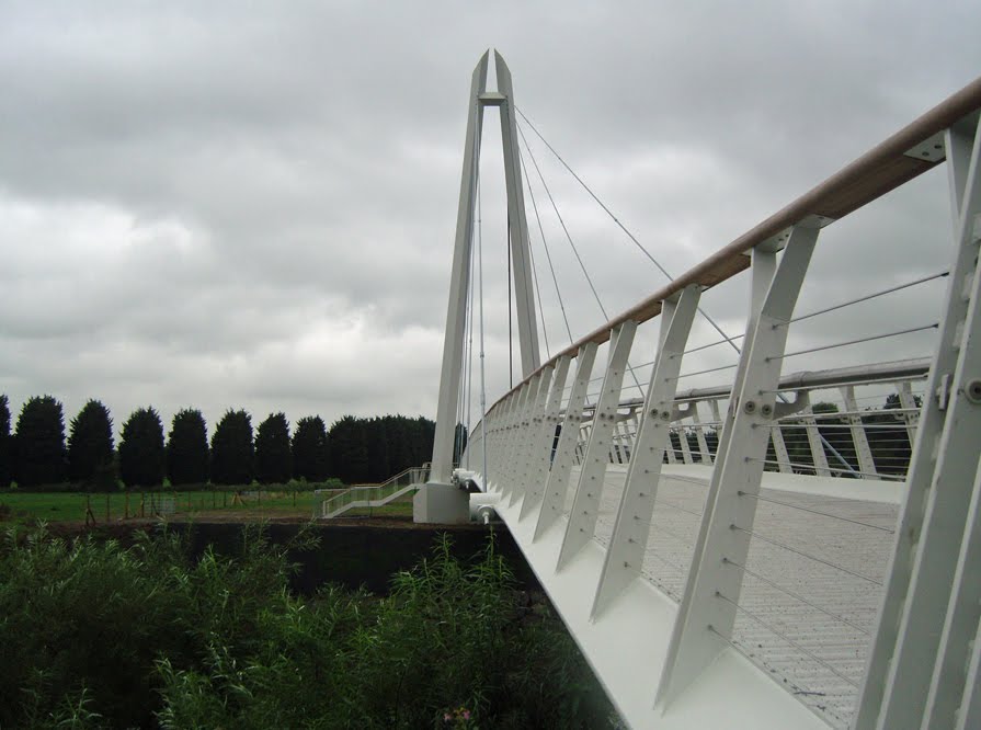 The Happy Pontist: Worcestershire Bridges: 3. Diglis Cycle Bridge