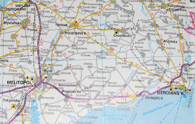 Cornies Genealogy: Modern Ukraine