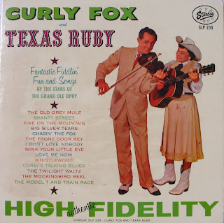 Allen`s archive of early and old country music.: Curly Fox & Texas Ruby ...