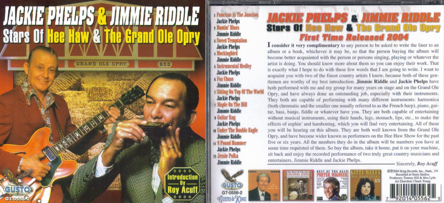 Allen`s archive of early and old country music.: Jimmie Riddle ...