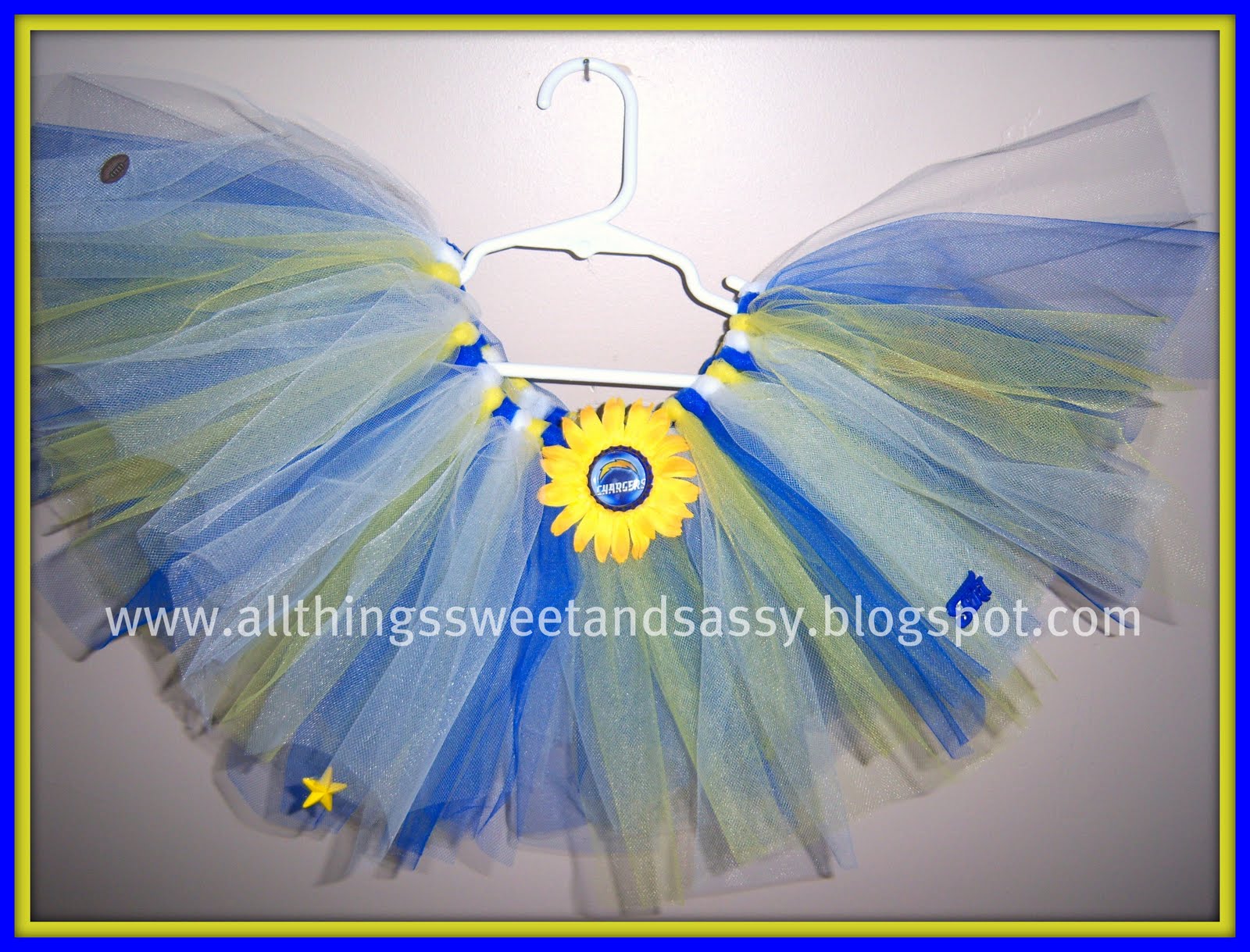 All Things Sweet and Sassy: Sports team tutu's