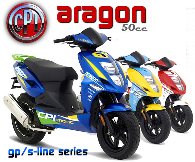 Scooter Parts and Accessories for all Brands: CPI ARAGON GP / S-LINE ...