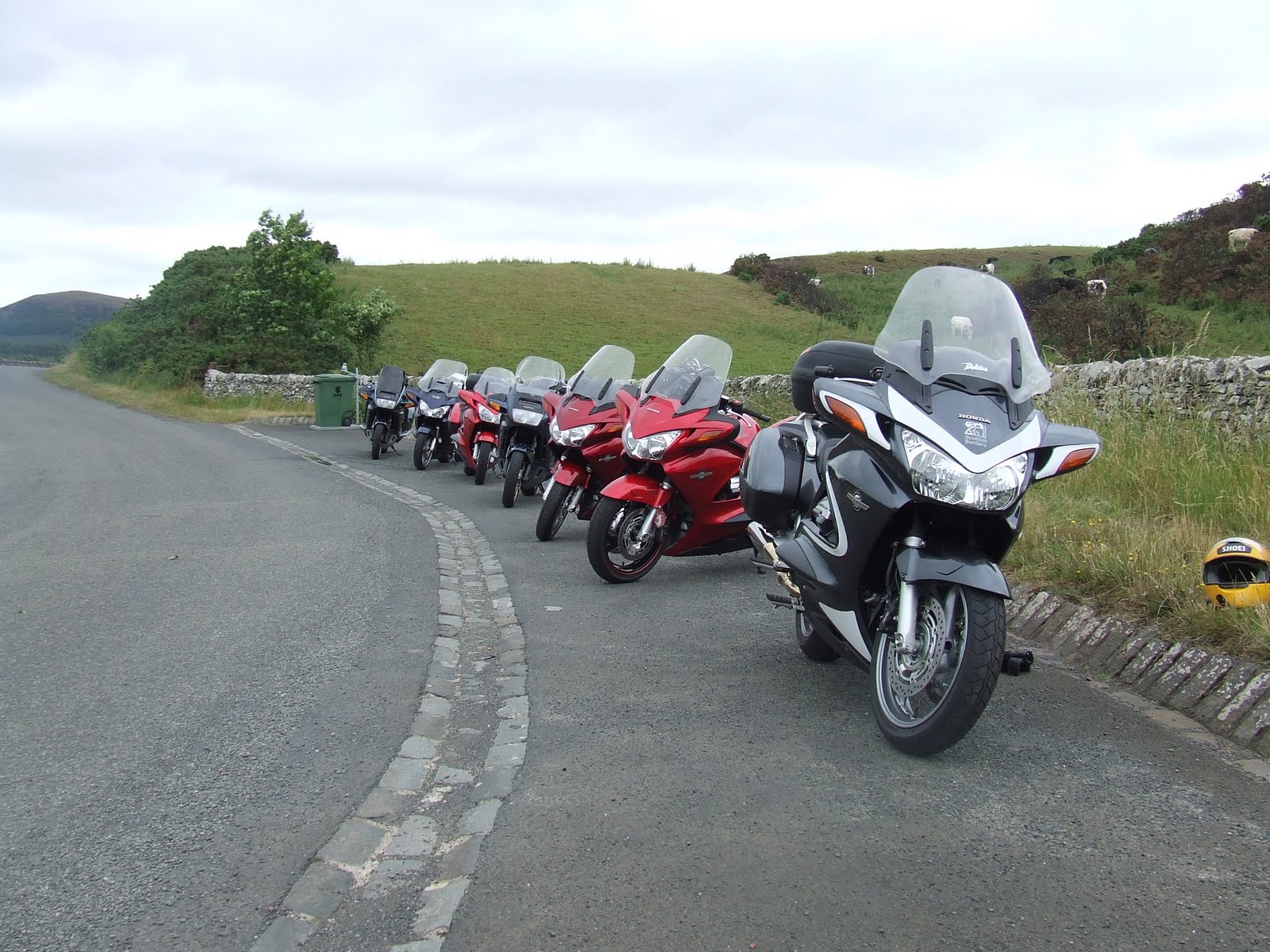 Honda ST1300: First Pan Clan Ride Out(Trip 171m) Odometer 245m