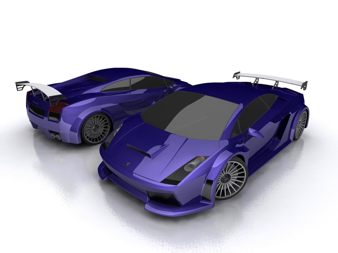 De todo un poco: Renders autos en 3d!