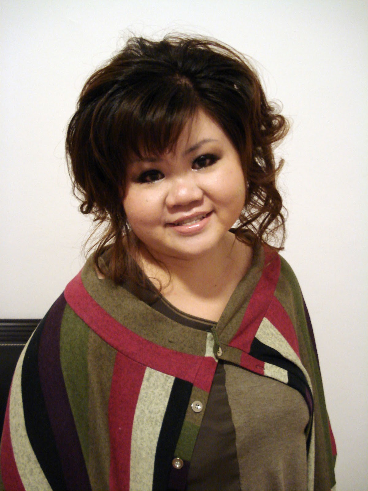 Pauline's Blog: Dinner makeup & hairdo for Jenny Ting (07 Dec 2010)