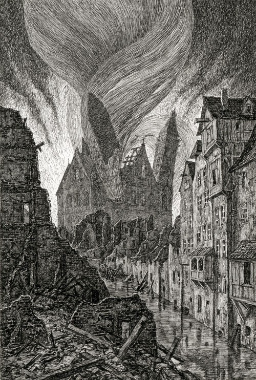 art of the beautiful-grotesque: The Art of Fritz Schwimbeck