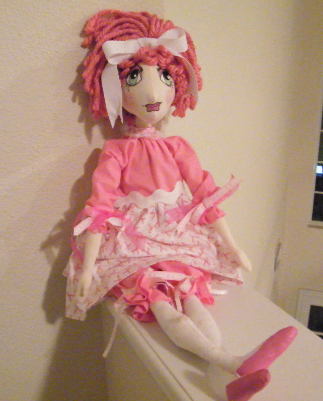 Creativity by Julia: Breast Cancer Awareness Dolls