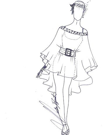 Moda em Questão: A arte do croqui de Moda