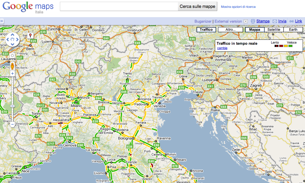 Google Italy Blog: Il traffico sulle mappe di Google