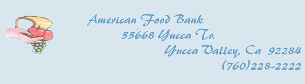 American Food Bank: Welcome to American Food Bank