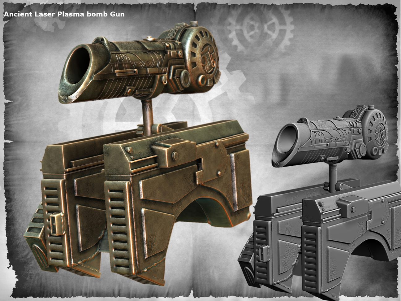BHANU: ANCIENT LASER PLASMA BOMB GUN