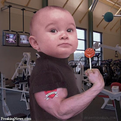 Best Baby Photos: Strong Babies